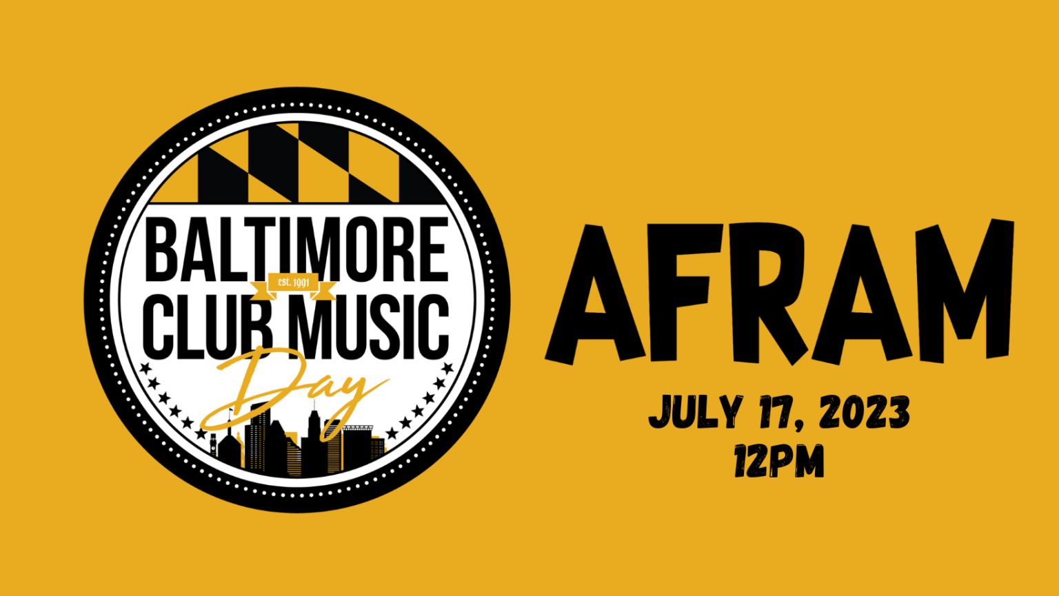 Baltimore Club Music Day